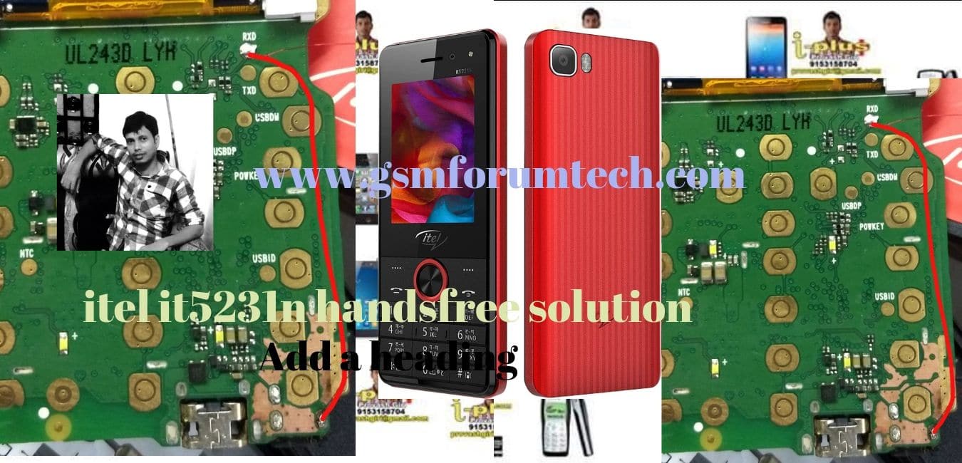 itel it5231n handsfree solution - GSM FORUM TECH itel it5231n handsfree ...